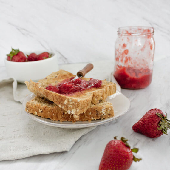 Homemade Strawberry Jam - Whiskfully So
